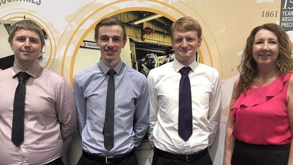 Holroyd Precision Apprentices Celebrate High Degree Of Achievement