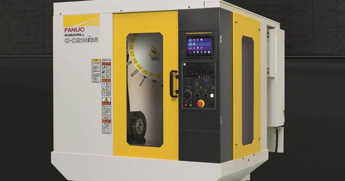 Fanuc Robodrill A Dib5 Is Fast And Strong